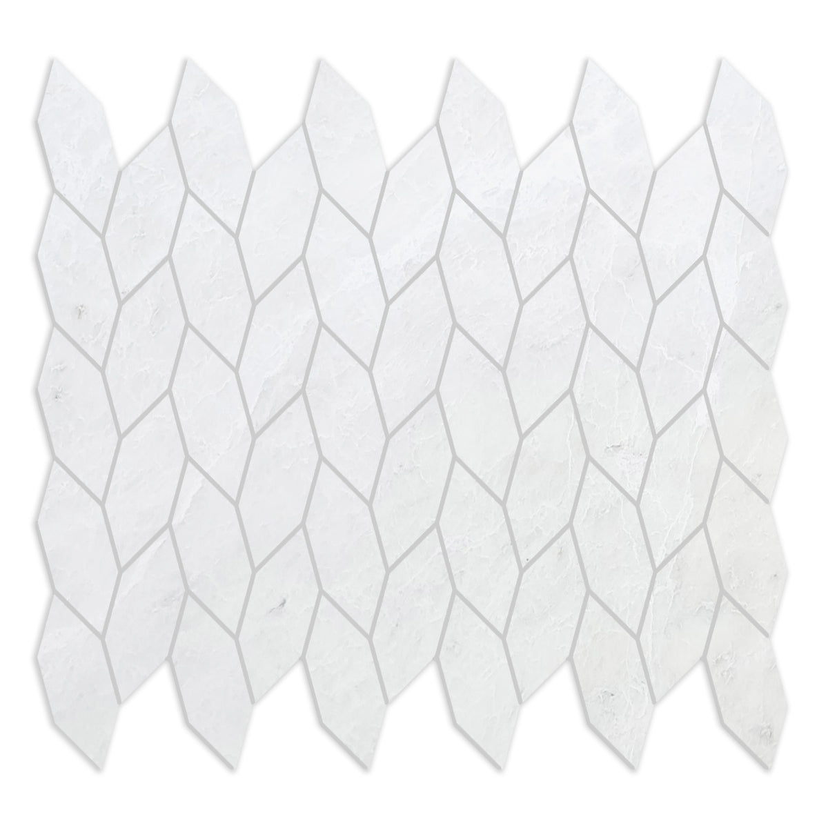 Elongated Hexagon Short Braid Mosaic Tile – TB Stone
