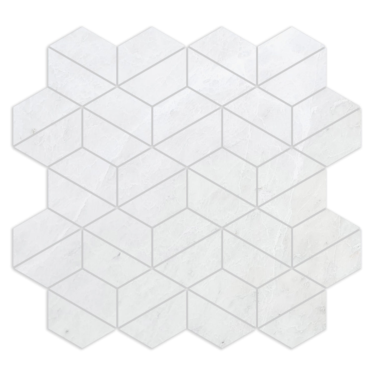 Hexagon Split Rotated Mosaic Tile – TB Stone
