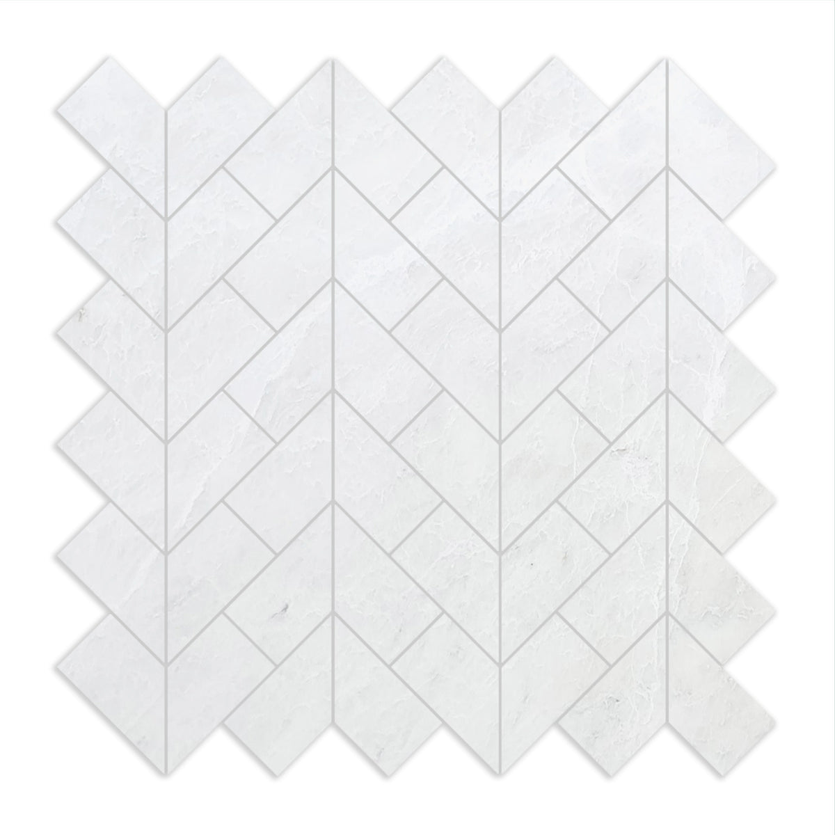 Trapezoid Weave Mosaic Tile – TB Stone